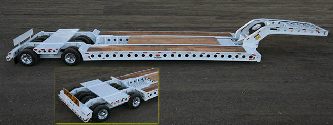 Cozad! Trailers - 60 Ton 10-Foot Wide Trailer