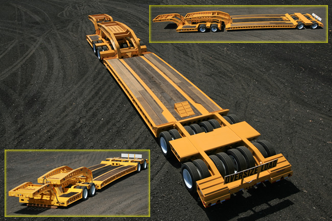 Cozad! Trailers - 60 Ton 10-Foot Wide 7-Axle Trailer